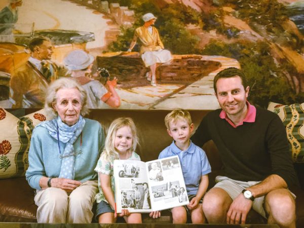 Lord Howe's family visit FMM - Franschhoek Motor Museum