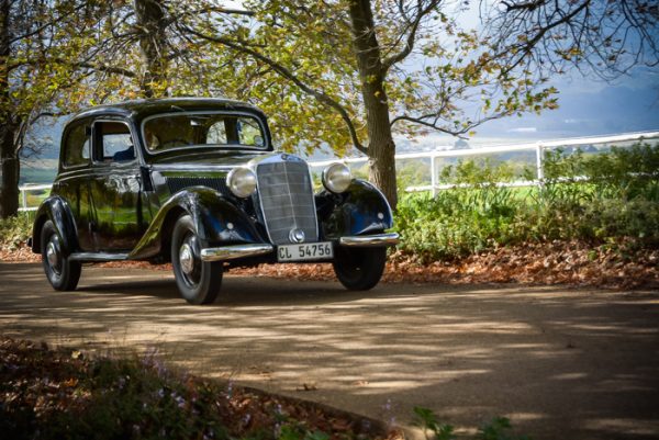 Collection in action: Mercedes-Benz 170D - Franschhoek Motor Museum