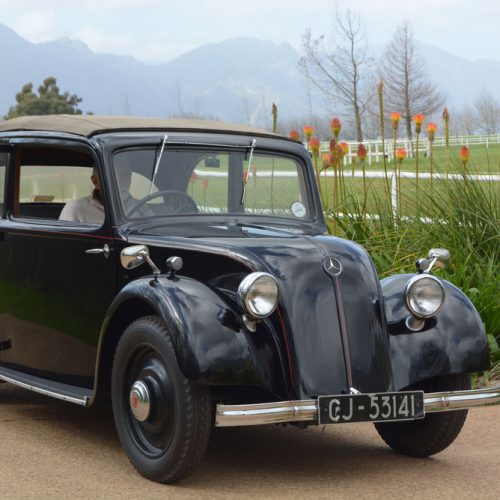 Collection in action: Mercedes-Benz 130H - Franschhoek Motor Museum