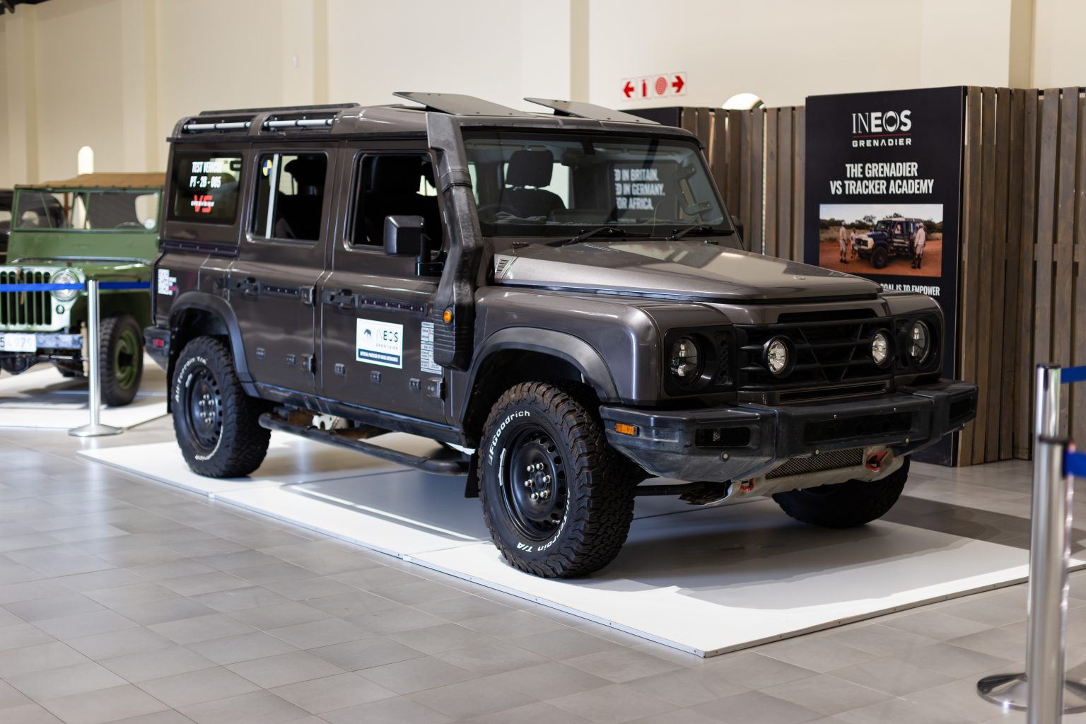 Grenadier 4X4 arrives in SA - Franschhoek Motor Museum