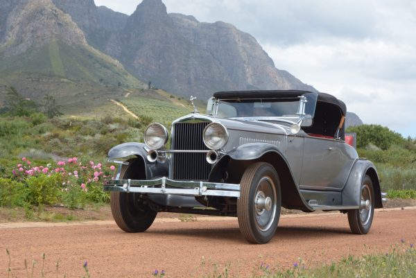 Collection In Action: Hupmobile Series M roadster - Franschhoek Motor ...